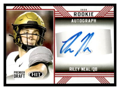Riley Neal 2020 SAGE HIT A29 AU Rookie Autographs Red Auto | eBay