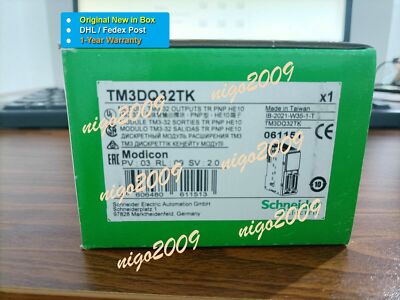 New Sealed in Box Schneider TM3DQ32TK 32Point Output Module DHL Fedex ...