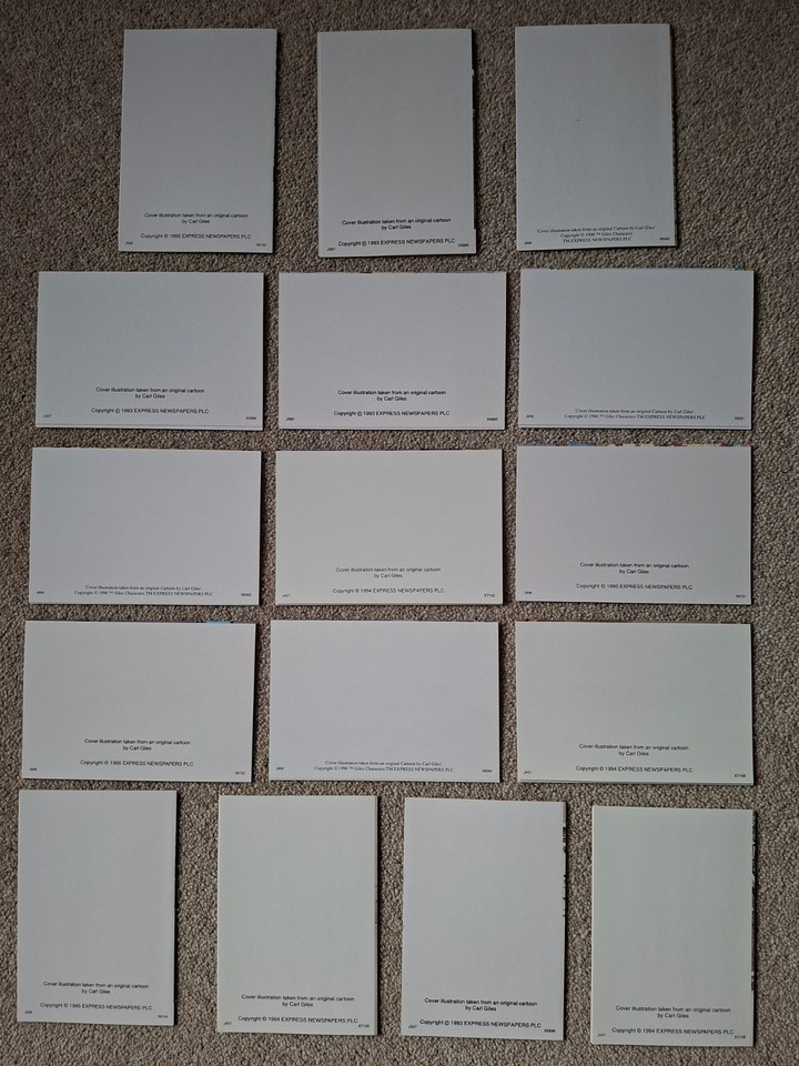 Giles Christmas cards [small] - vintage | eBay UK