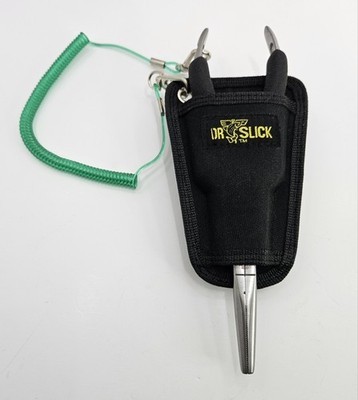Dr Slick 8.5" Satin Barracuda S.S. Fishing Pliers with Sheath & Lanyard ...