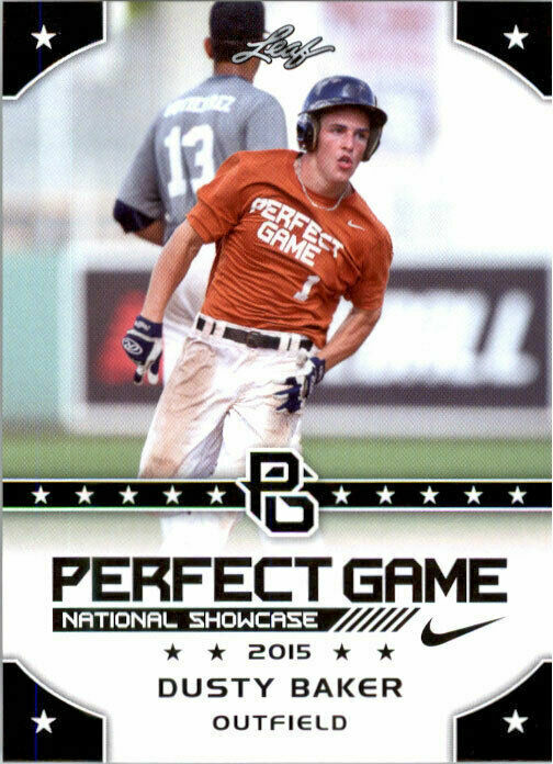 DUSTY BAKER 2015 LEAF "1ST EVER PRINTED" PERFECT GAME ROOKIE CARD! | eBay