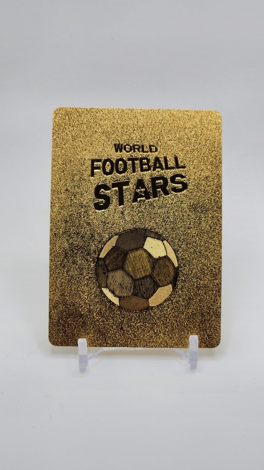 Metallic GOLD Jô Card Itabirito FIFA Brazil Soccer Card World Cup Jo ...