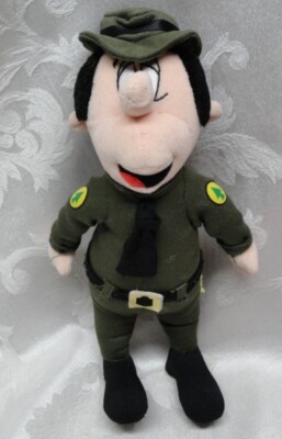 Hanna Barbera Yogi Bear Ranger Smith Plush Doll 11" Jellystone Park ...