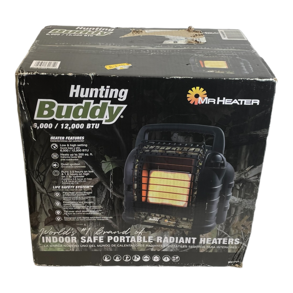New Mr. Heater Hunting Buddy 12,000 BTU Radiant Propane Space Heater | eBay