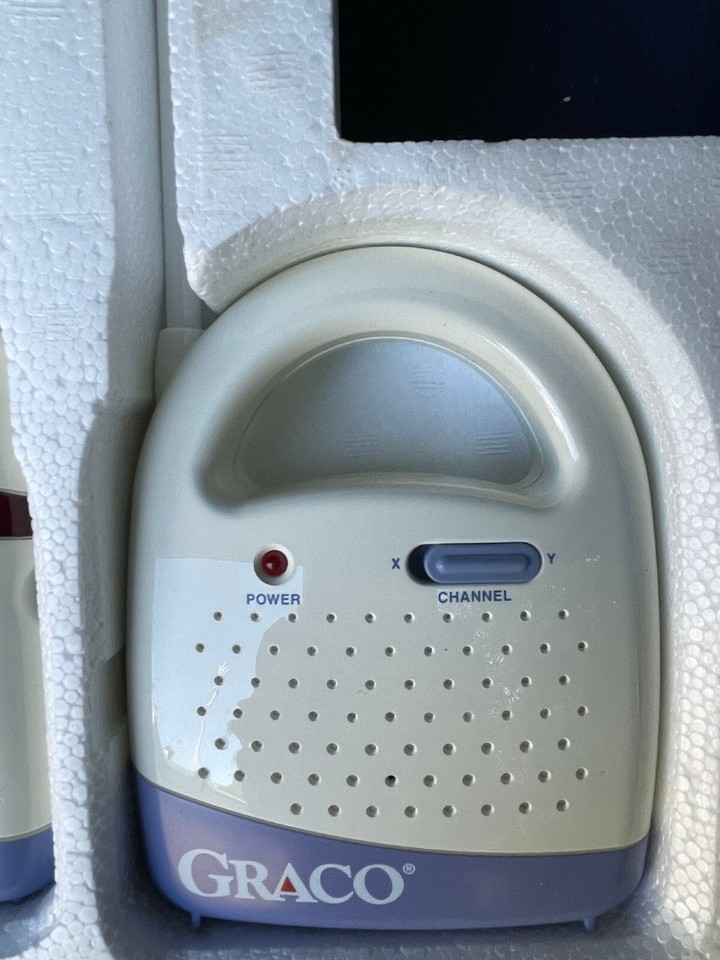 NEW Graco UltraClear Multi-Channel Baby Monitor Sound & Lights Phone ...