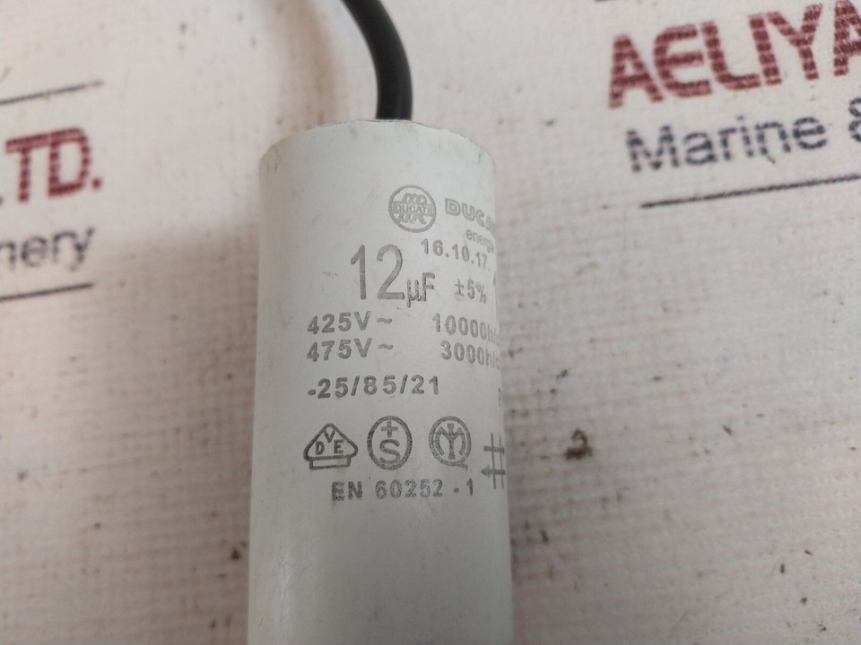 DUCATI 16.10.17 Motor Capacitor EN 60252-1 | eBay