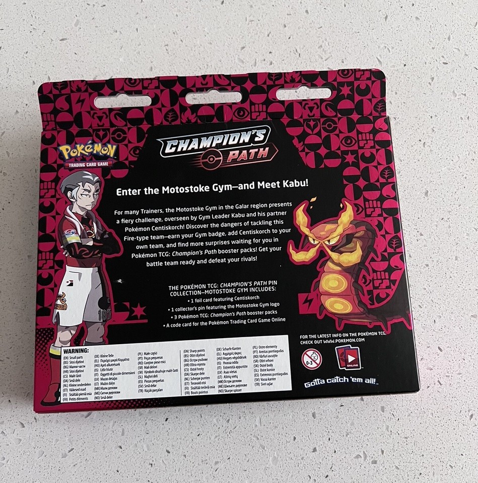Pokemon Champions Path Pin Collection BoxSealed) (Only 1) (Random) | eBay