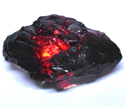 Very Rare Natural Red Painite 90.15 CT Burma Facet Specimen Rough ...