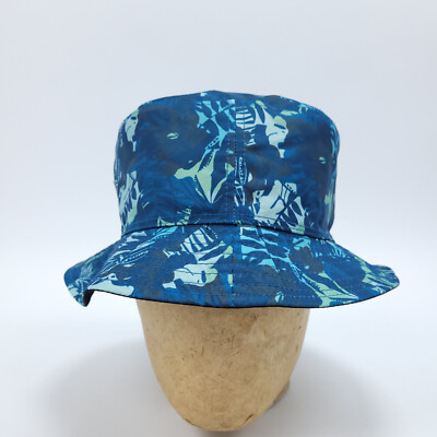 Ten Tree One With The Wild Bucket Hat One Size Black Blue | eBay
