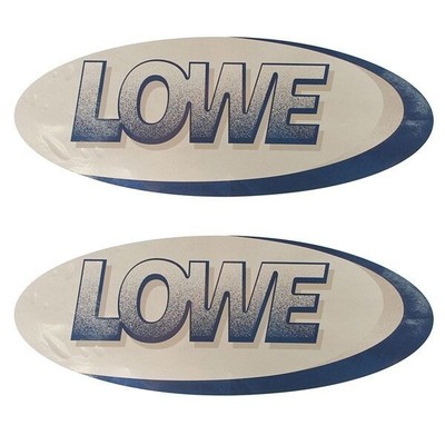 Lowe Boat Emblem Decal Stickers | 17 1/2 W x 7 1/8 H Inch (Pair) | eBay