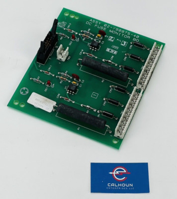Liebert Emerson 02-790875-40 DC Fuse Monitor Board Rev 2 P/L 3 ...