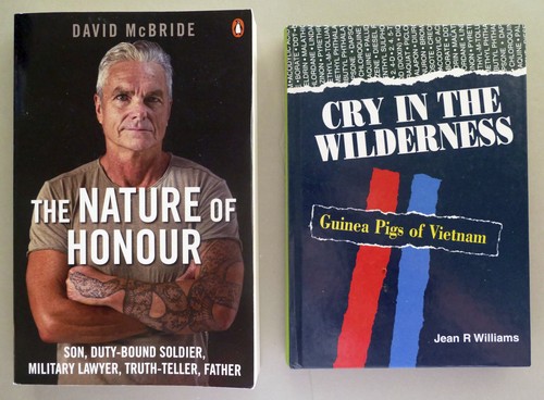 DAVID McBRIDE The Nature of Honour JEAN WILLIAMS Vietnam war army ...