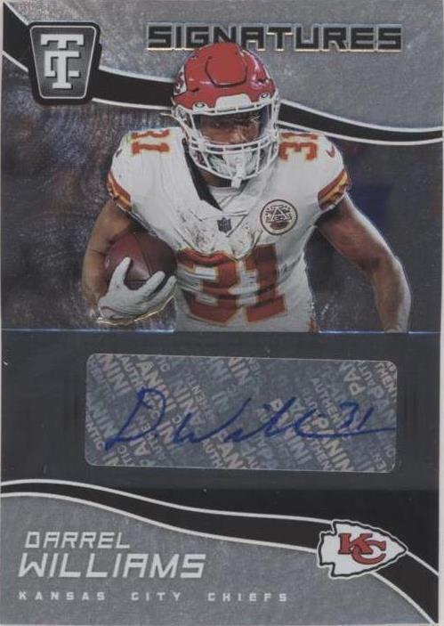2021 Panini Chronicles - Totally Certified Signatures Darrel Williams # ...