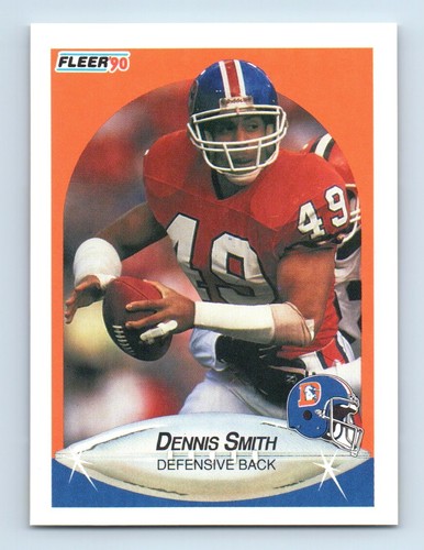 1990 Fleer Dennis Smith Denver Broncos #31 | eBay