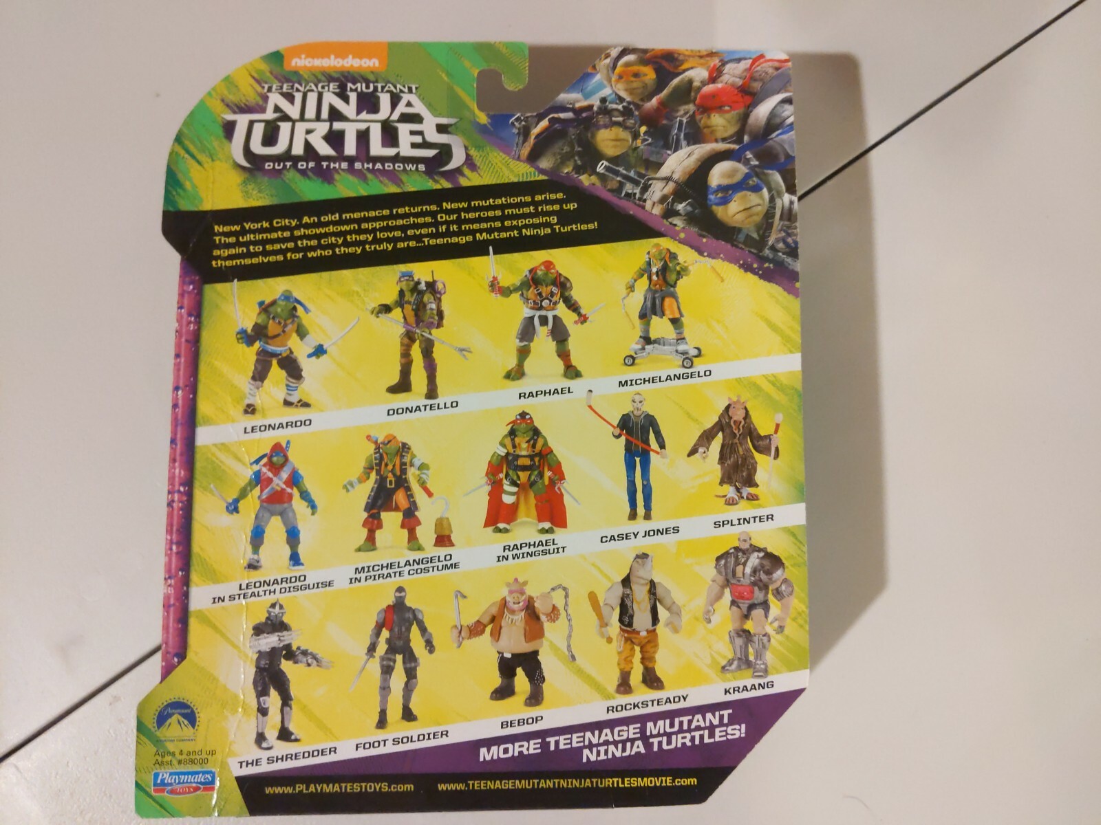 TMNT OOTS Kraang Teenage Mutant Ninja Turtles Movie 2 Out Of The ...