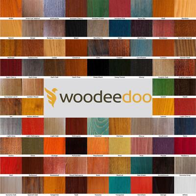 Water Based Interior Wood Stain Dye / 80 Colours / Ready To Use Odour ...