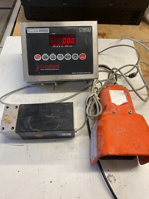Cardinal 205 scale indicator Food Balance Storm Detecto Platform scale ...