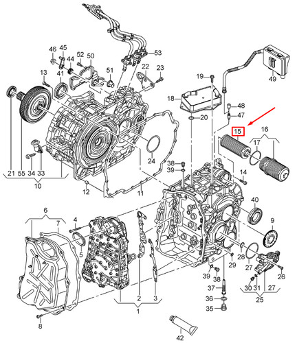 NEW AUDI R8 42 OIL FILTER 0BH325183B ORIGINAL 0BH-325-183-B | eBay