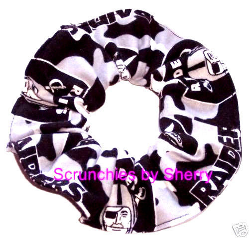 NFL Football Team Fabric Hair Scrunchie or 2 Mini Scrunchies Pick Your ...