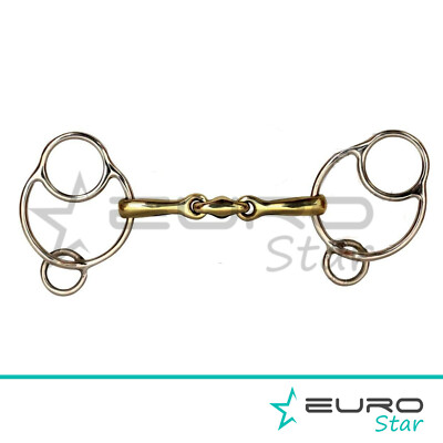 Universal 3 Ring Gag Horse Bit German Silver (Eurofront Ltd ® Horse ...