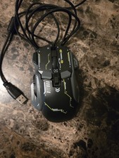 Titan Wired LED Gaming Mouse with 4 Adjustable DPI Modes GA-0536 for ...