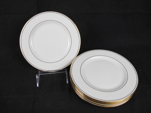 (6) Lenox Federal Gold Salad Plates 8 1/8" | eBay
