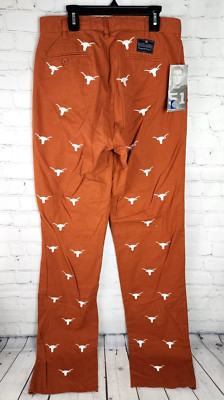 Texas Longhorns Pants Mens Orange Cotton Pennington Bailes Stadium ...