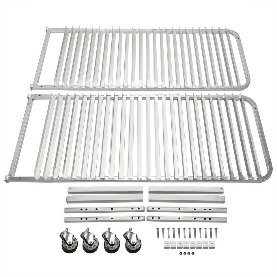 Drying Rack Screen Printing with Brake Wheels Adjustable Aluminum | eBay