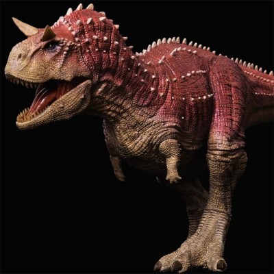 New REBOR Carnotaurus Dinosaur Statue Model CRIMSON KING REQUIEM PLAIN ...