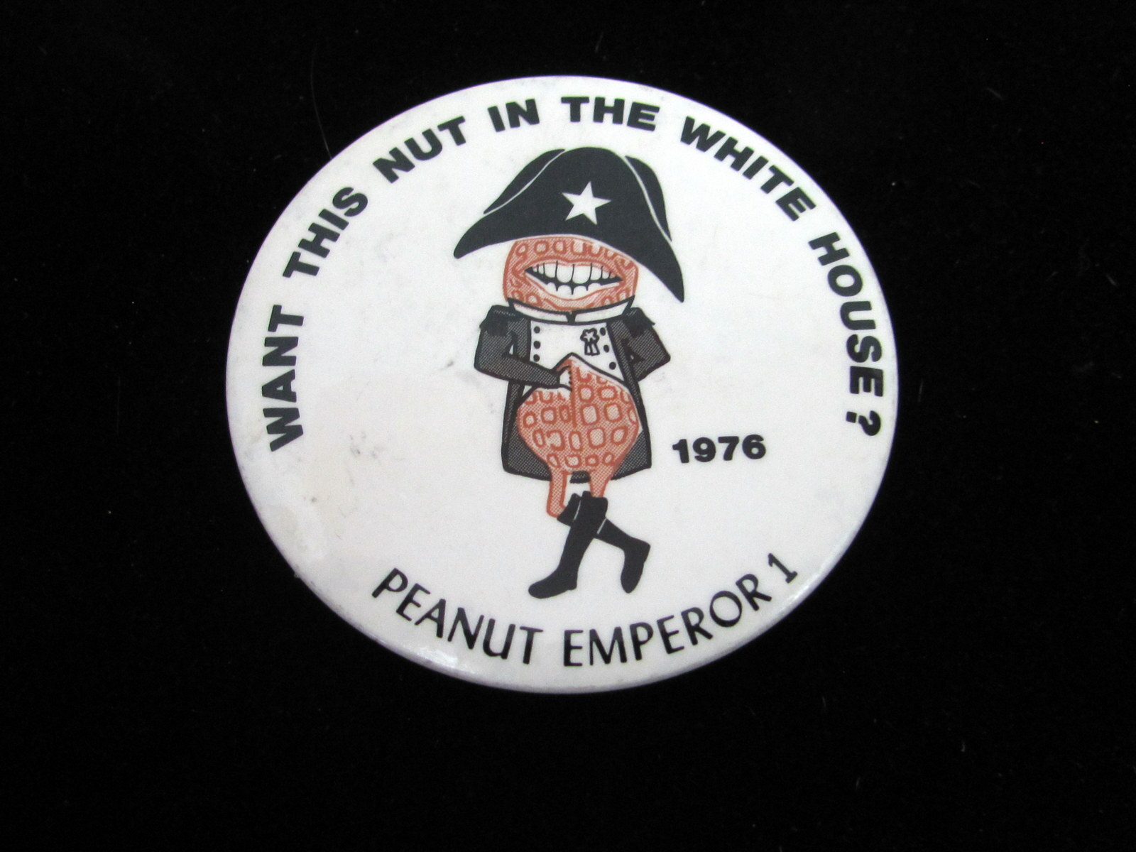 1976 Anti Jimmy Carter for President 2 1/4" Pinback Button Want This ...