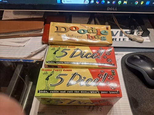 5 DICE! Classic Party Games Dice Games, Parties, Shake, Rattle, Roll ...