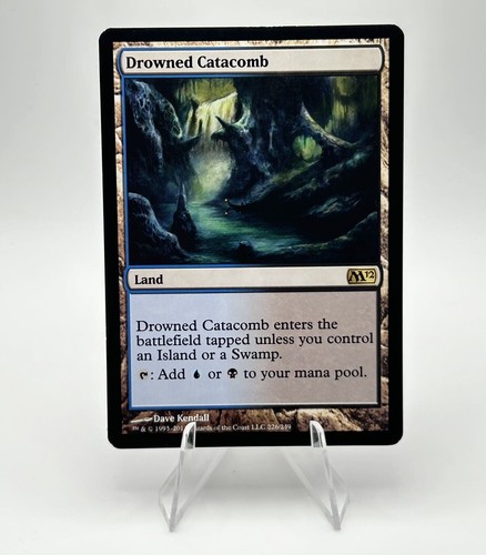 Drowned Catacomb Magic 2012 Core M12 Magic The Gathering MTG Rare 226/ ...