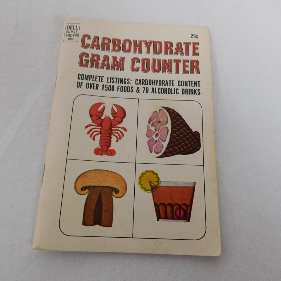 Lot of 4 Vintage Calorie Carbohydrate Counter Weight Loss Diet Booklets ...