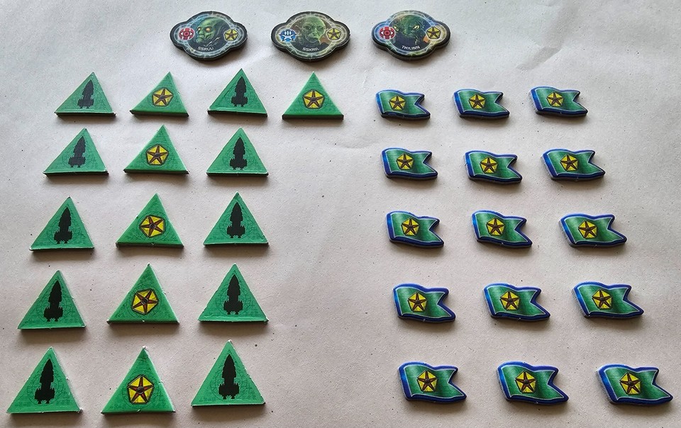 Twilight Imperium 3rd Edition Yssaril Tribes Command Counters Control ...