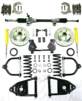 Mustang II IFS Front End Suspension Kit 2" Drop Rack EXT for Truck ...