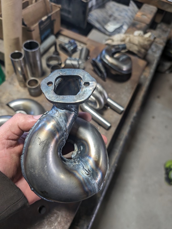 Mini Pipe Husqvarna Chainsaw Exhaust Muffler 572XP 572 XP 565 Custom ...