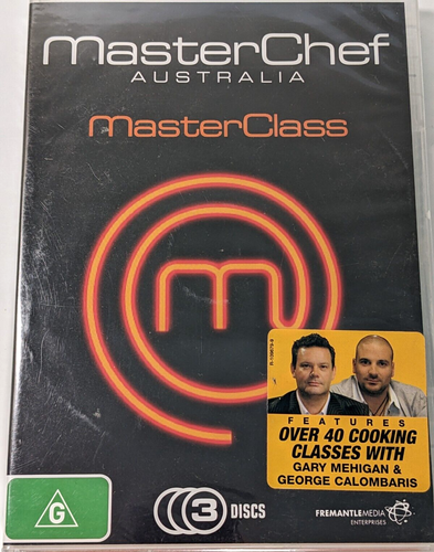 MASTERCHEF Australia- Master Class DVD NEW & SEALED (Region 4) Free🇦🇺 ...