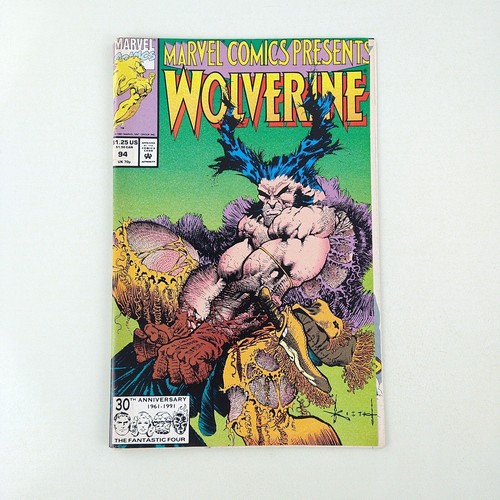 Marvel Comics Presents #94 Wolverine Ghost Rider Sam Keith Cover (1991 ...