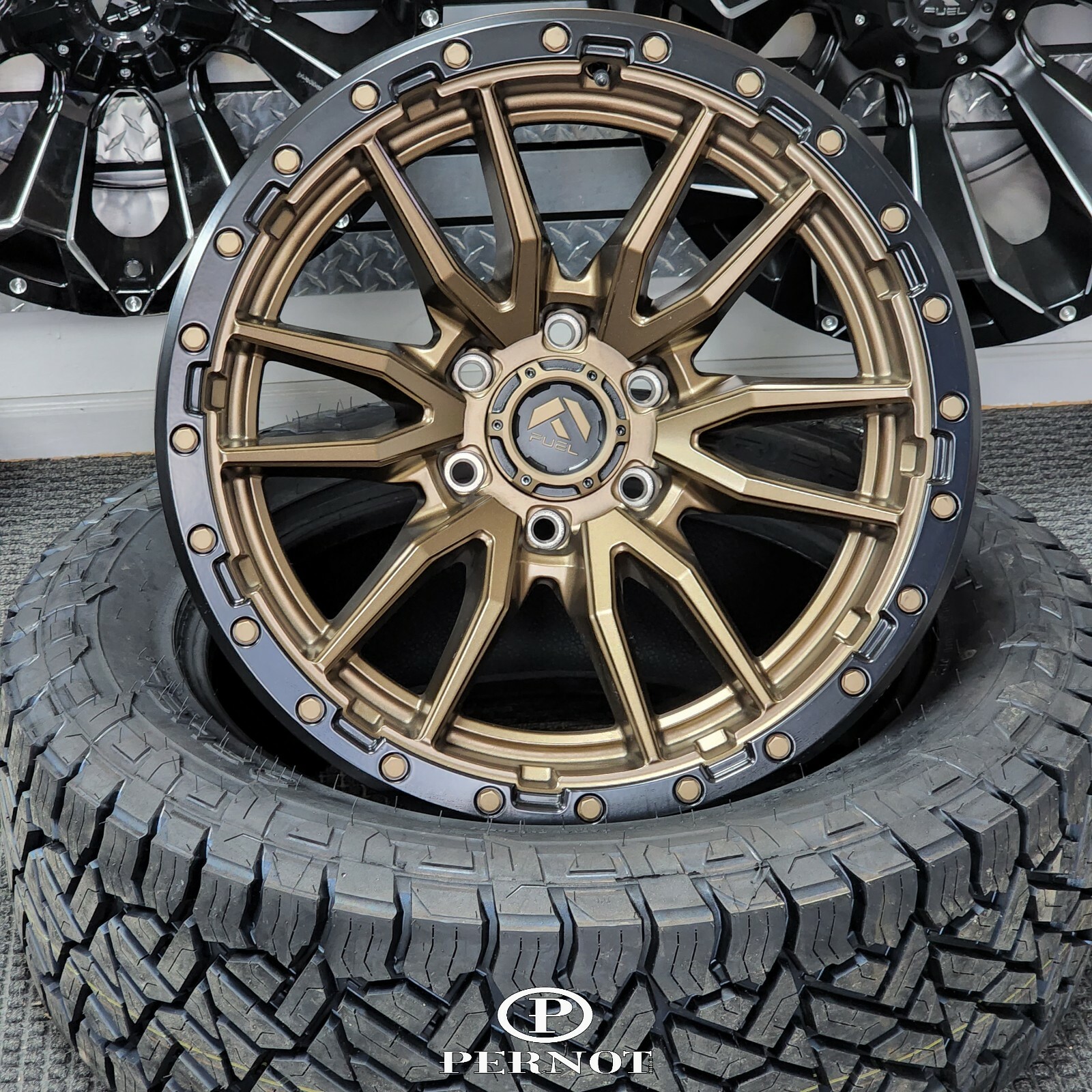 Ford F150/Raptor Fuel D681 Rebel Bronze Wheels 20x10 6x135 (Set of 4 ...