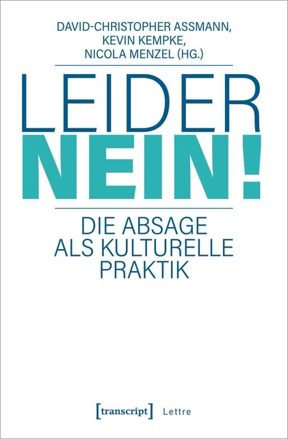 Leider Nein! von Nicola Menzel Kevin Kempke David-Christopher Assmann ...