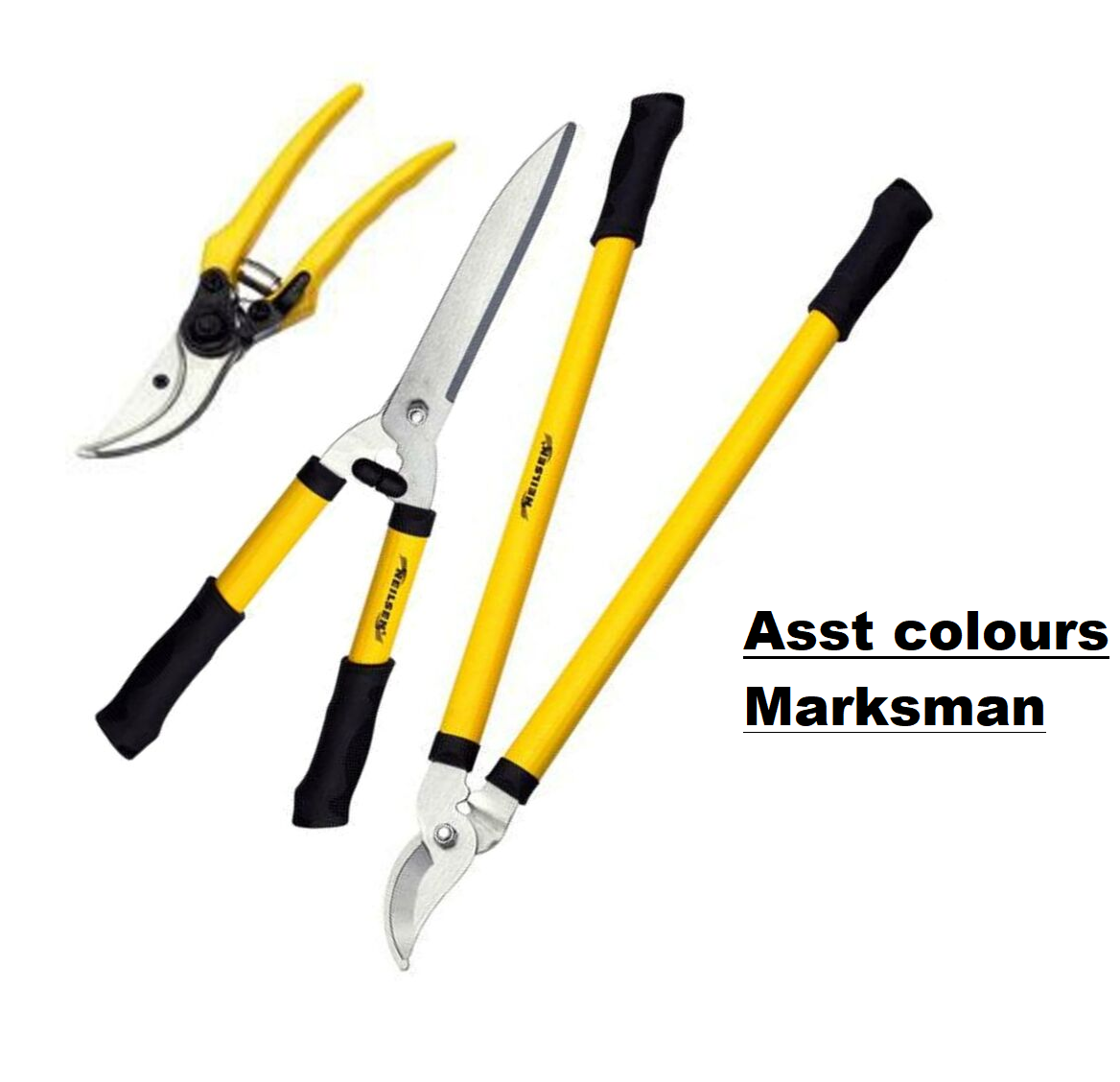 Marksman 3pc Garden Cutting Tool Set Hedge Tree and Shrub Pruning | eBay UK