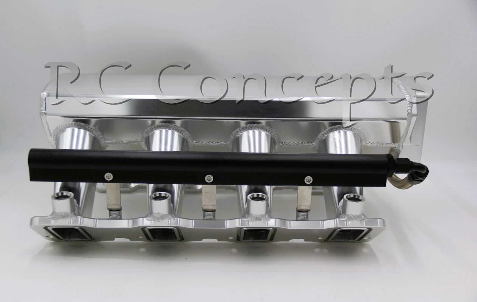 102MM ALUMINUM HIGH RISE LS3 L92 L99 LSA INTAKE MANIFOLD 6.2L SILVER ...