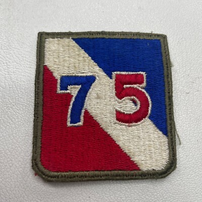 VINTAGE United States Army 75TH INFANTRY DIVISION Patch T041 | eBay