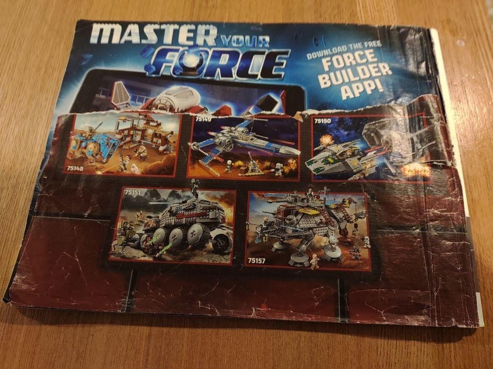 LEGO Star Wars Rebels Captain Rex's AT-TE 75157 Building Blocks 2016 ...