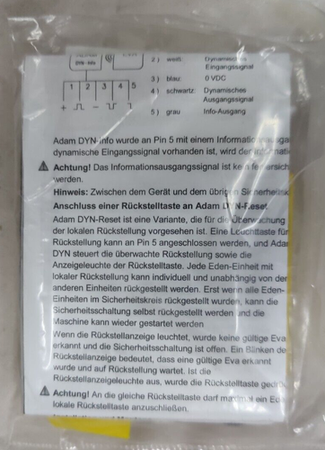 New In Box ABB 2TLA020051R5100 Adam Safety Sensor Unit Fast Shipping | eBay