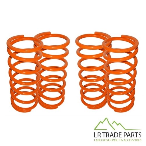 LAND ROVER DEFENDER 90 & DISCOVERY 1 FRONT & REAR 1" LOWERING SPRING ...