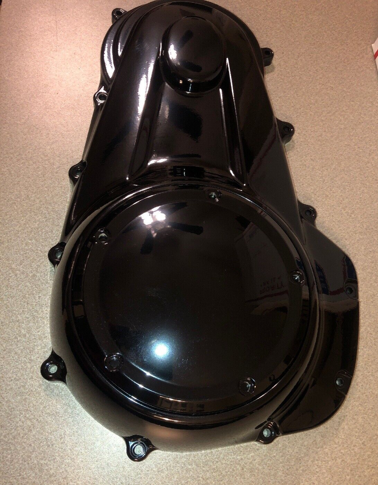 Harley primary cover Milwaukee Eight M8 GLOSS BLACK 2017-2023 TOURING ...