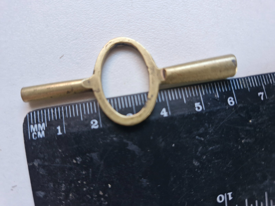 4 ANTIQUE / VINTAGE BRASS DOUBLE ENDED CARRIAGE MANTLE CLOCK WINDING ...