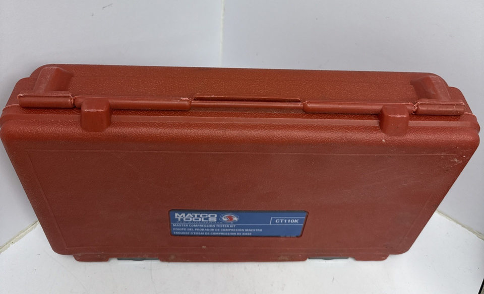 Matco Tools CT110K Master Compression Tester Kit | eBay