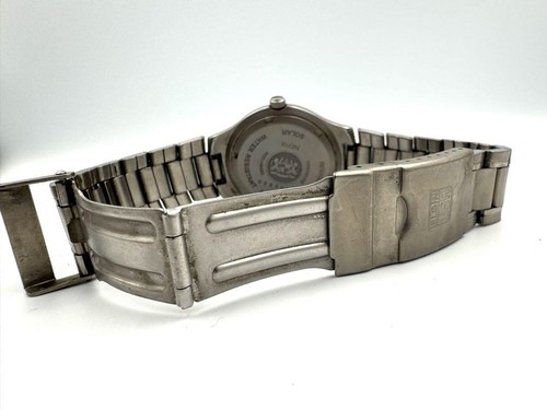 ELGIN TITANIUM Men’s Watch Solar Analog Round 35mm | eBay